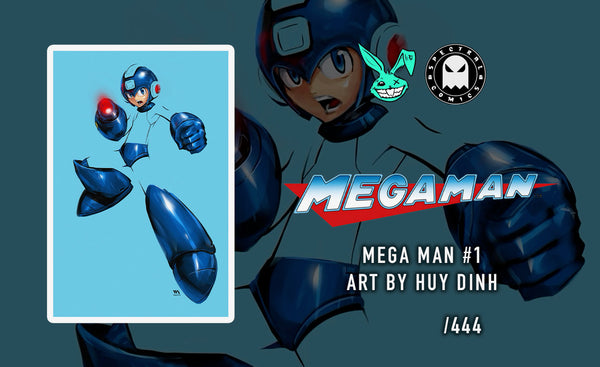 Mega Man #1 Huy Dinh Virgin Variant Set – Spectral Comics