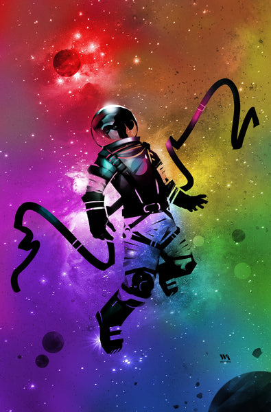Moon Man #1 Huy Dinh Rainbow NYCC Virgin Variant – Spectral Comics